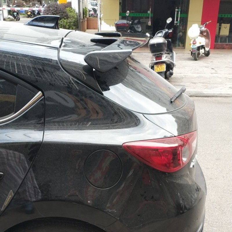 ABS Exterior Rear Spoiler Tail Trunk Boot Wing Decoration Car Styling ...