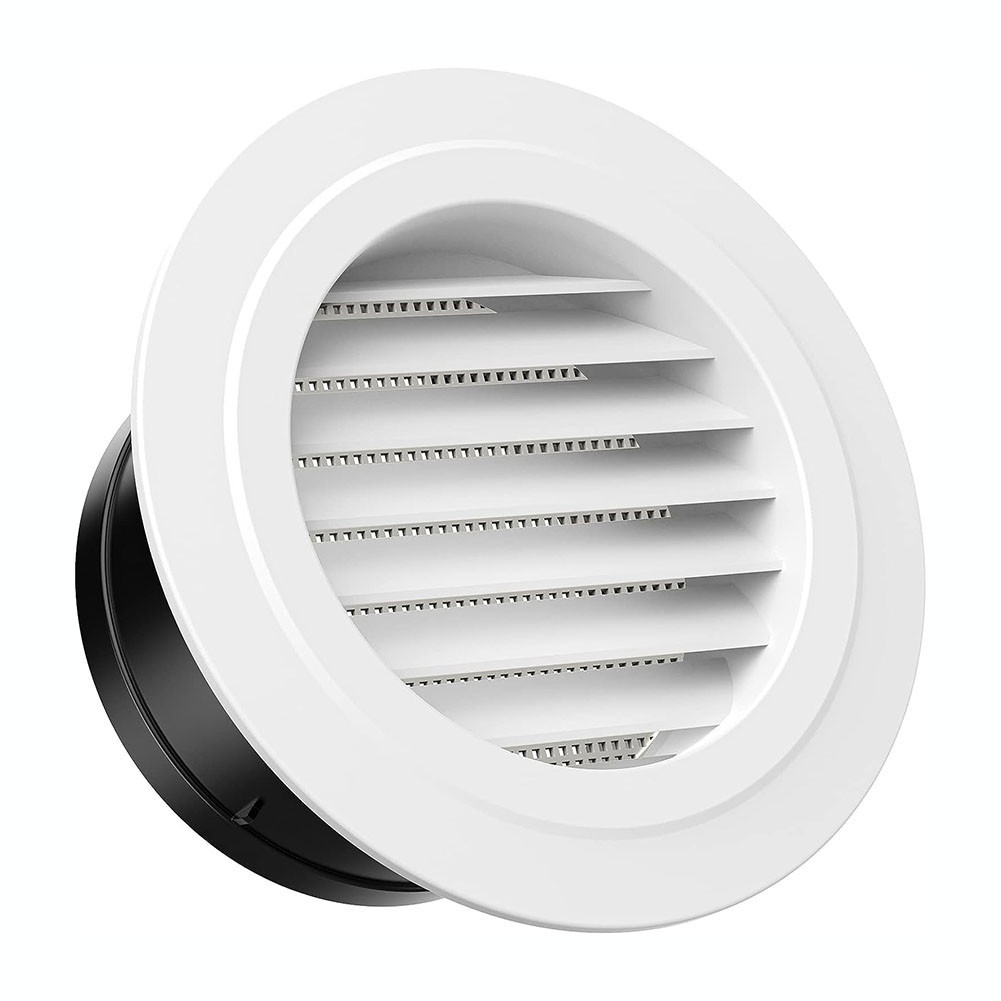 Round Air Vent Extract Valve Grille Diffuser Ducting Ventilation Cover ...