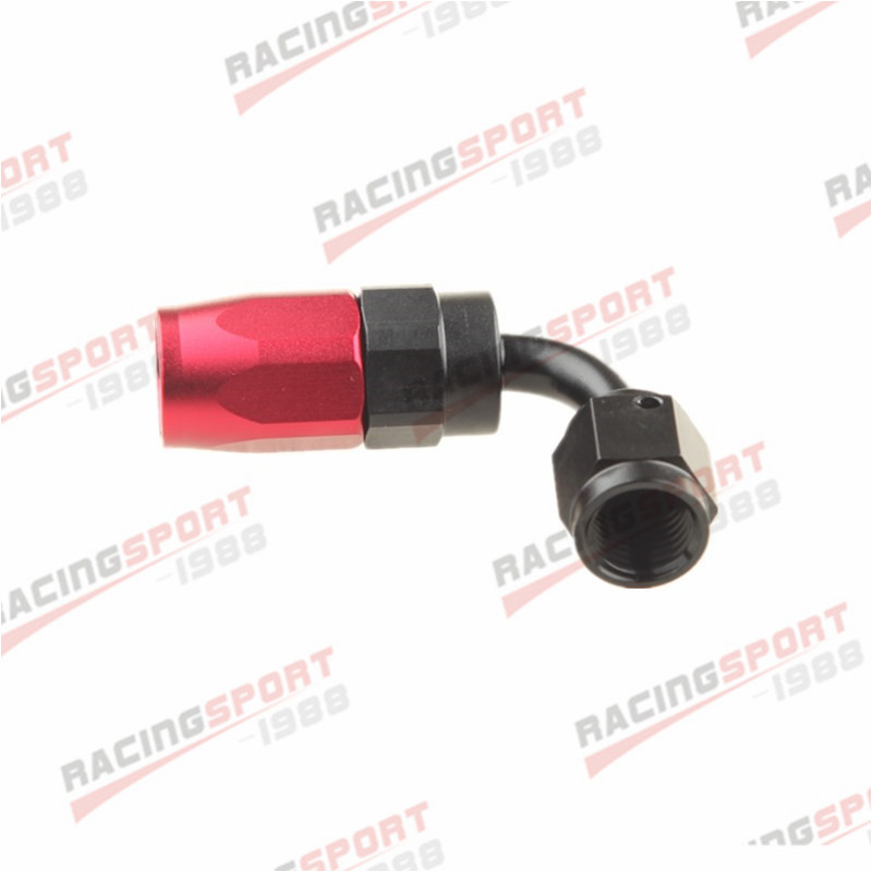 ADLER SPEED -4AN AN4 90 Degree Swivel Oil Fuel Line Hose End Fitting ...