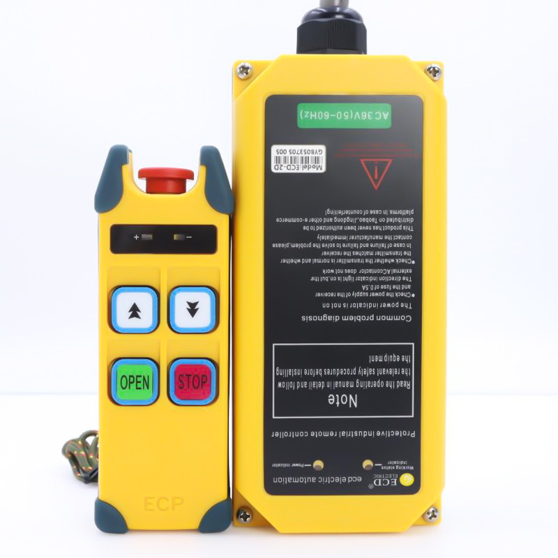 ECD-2D 2 double buttons overhead crane electric hoist winch lifting ...
