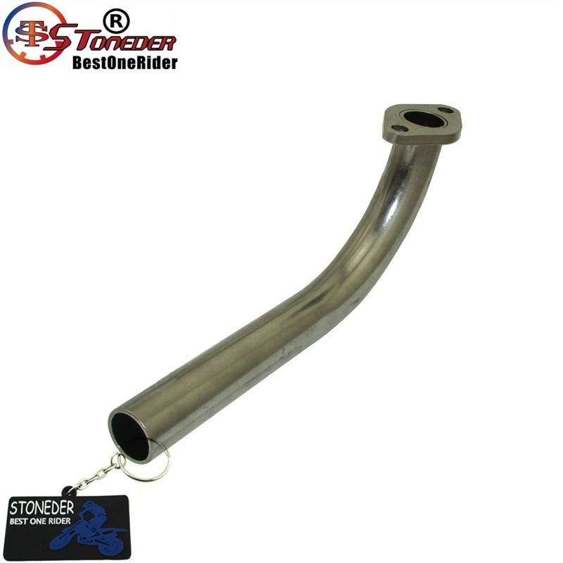 ♥STONEDER Header Exhaust Pipe For Coleman CT100U CT100 Mini Bike Harbor ...