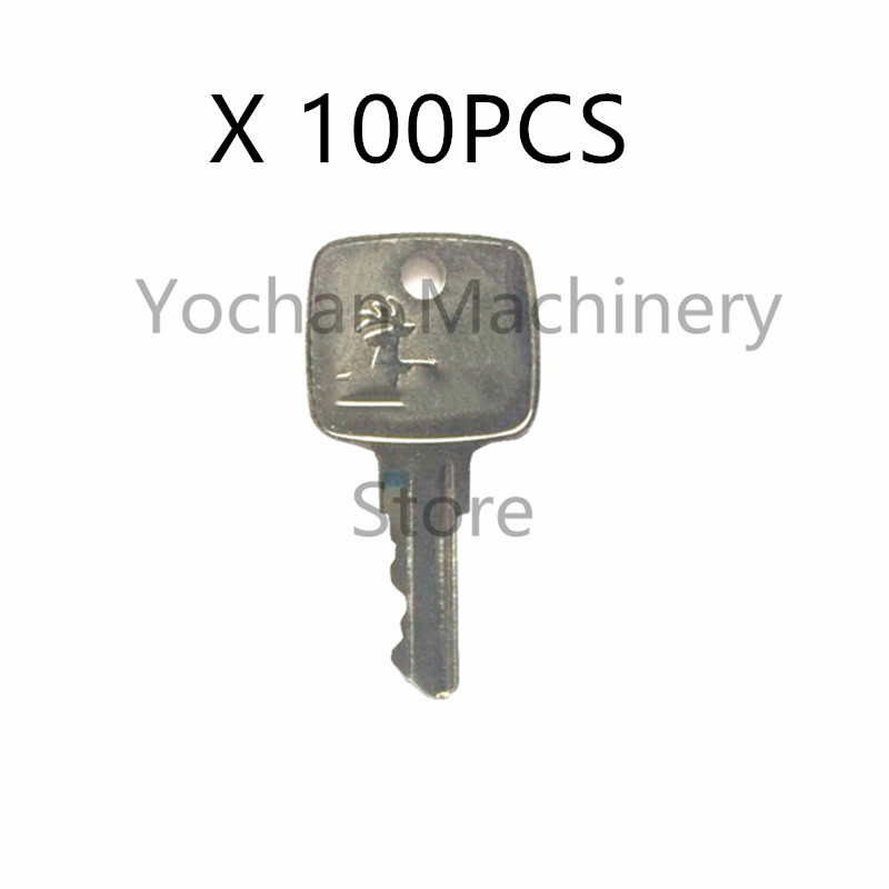 ~100pc For John Deere Ignition Key Loaders Tractors Backhoes Industrial ...