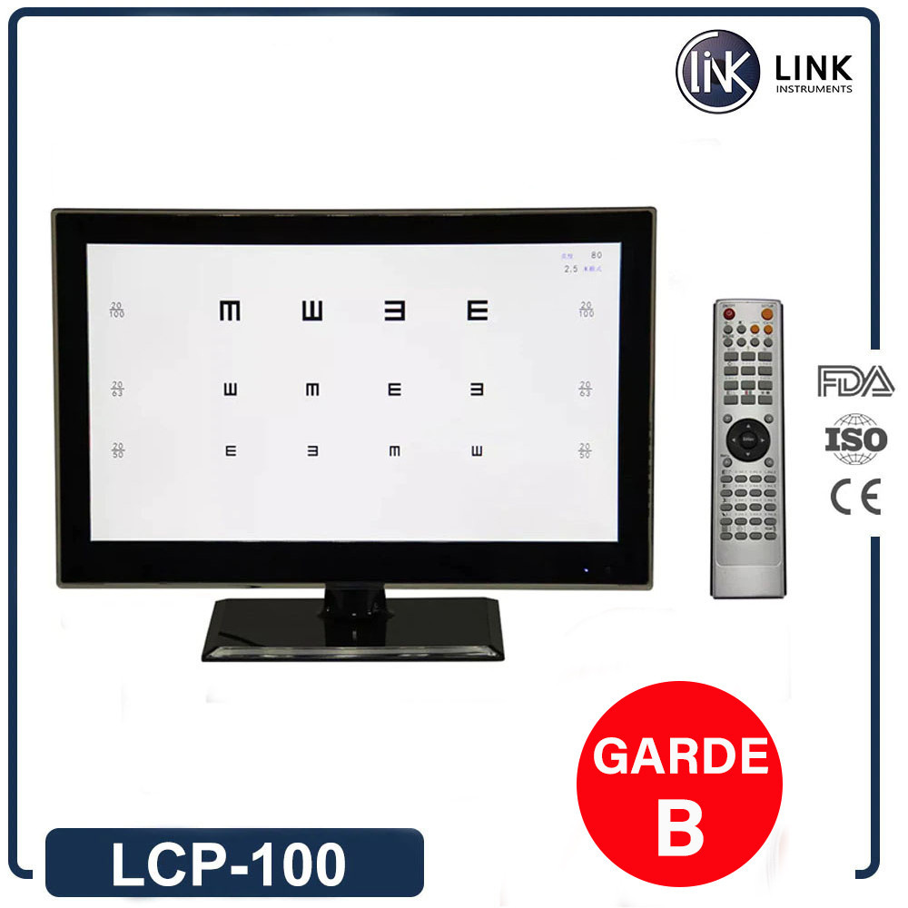 ☑LINK Optical Eye Test 19 Inch Ophthalmic LCD Visual Chart Panel LCP ...