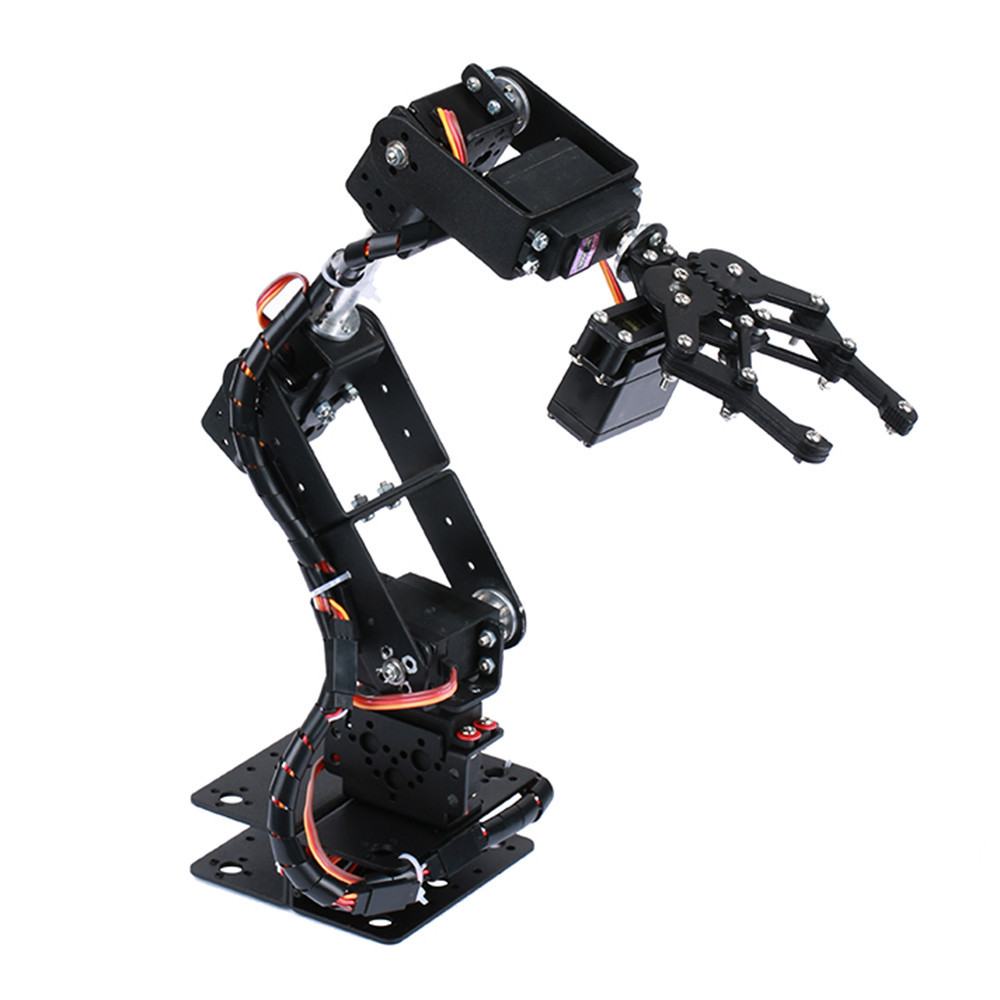 Robotic Arm Kit 6DOF Programming Robot Arm DIY Programming Robot Kit with Open Source Code and ...