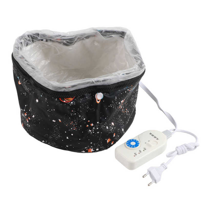 9 Gears Electric Heating Hair Hat Thermal Mask Baking Oil Cap Hair ...