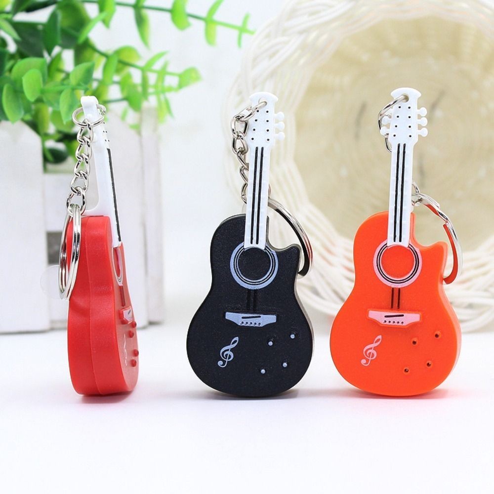 ♀with Sound Violin Keychain Funny Plastic LED Light Bag Pendant Violin ...