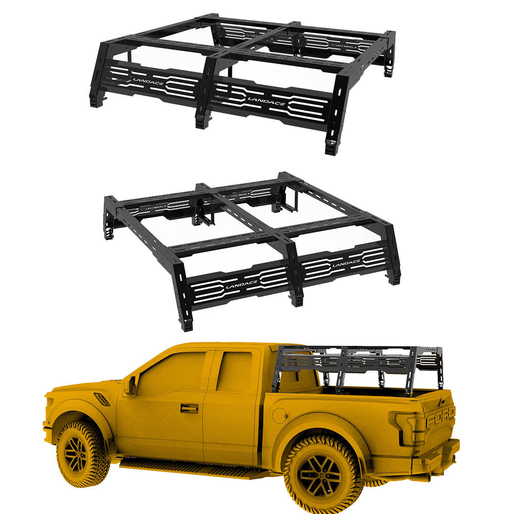 ⊰Global Brand Universal 4x4 Adjustable Pick Up Truck Bed Rack Sport ...