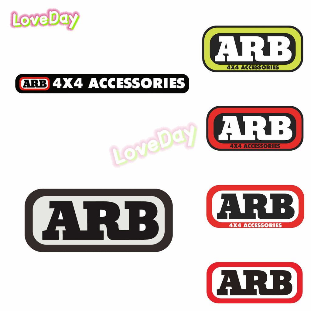☁ARB 4X4 Accessories Car Stickers Differential Lock Bumper Warning ...