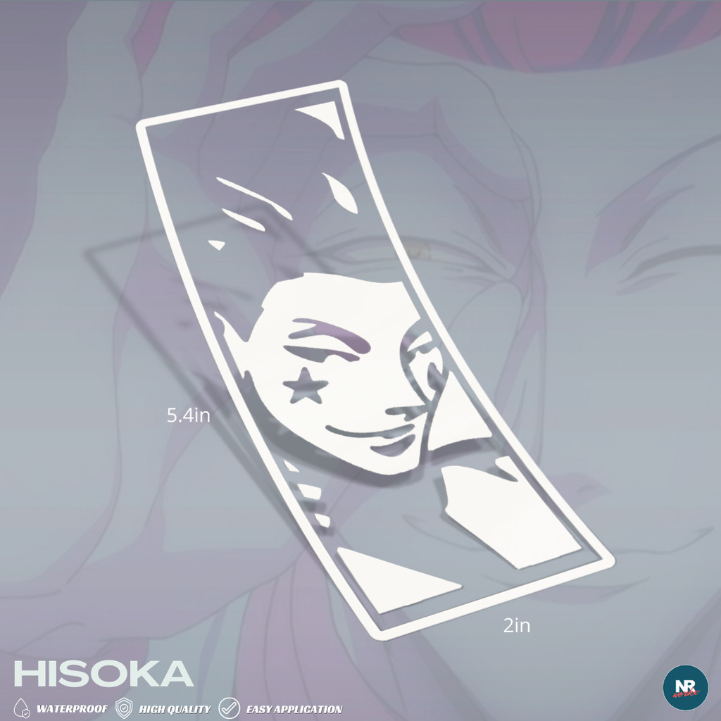 Hisoka Hunter X Hunter Vinyl Decal Anime Sticker | Shopee Philippines