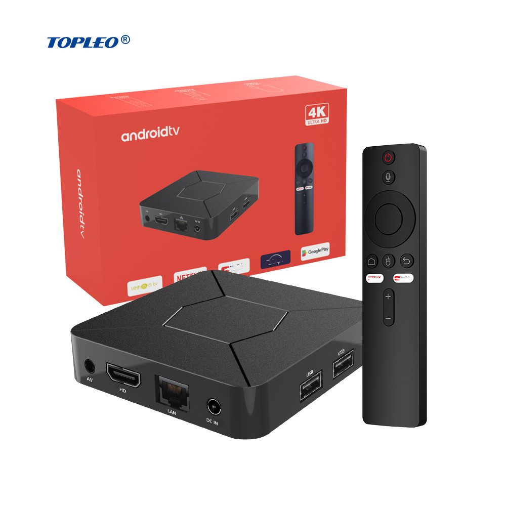 Topleo Android 10 smart tv box streaming H313 2gb 8gb Q5 set top tv digital android tv box ...