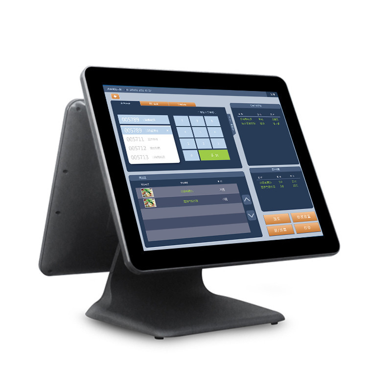 15.6 Inch Windows Android Dual Screen POS System All In One Touch ...