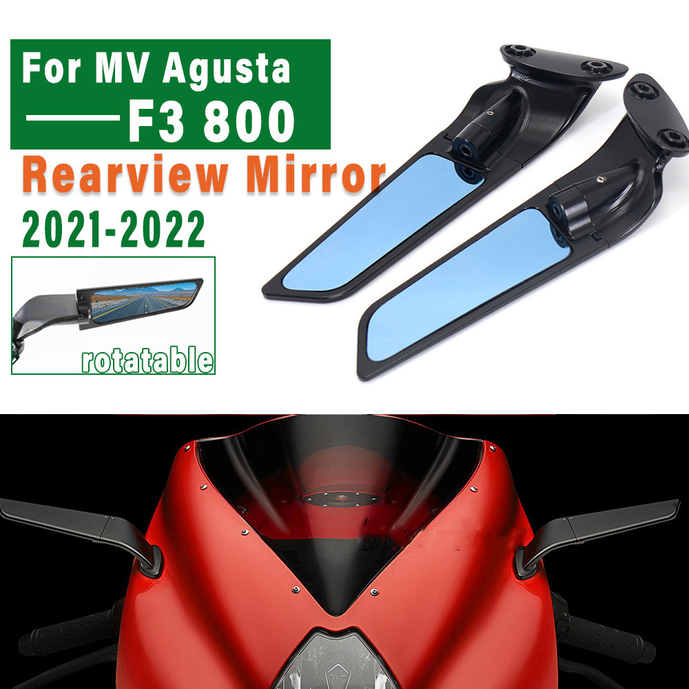 ♛F3 800 Accessories Motorcycle New Rearview Stealth Mirrors Winglets ...