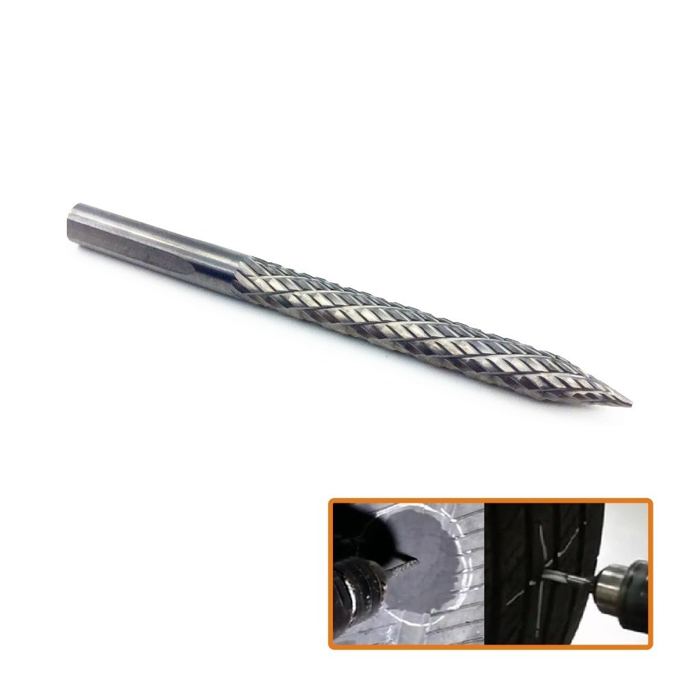 ☃6mm (1/4\") High Quality Super Hard Carbide Cutter Carbon Steel Rotary ...