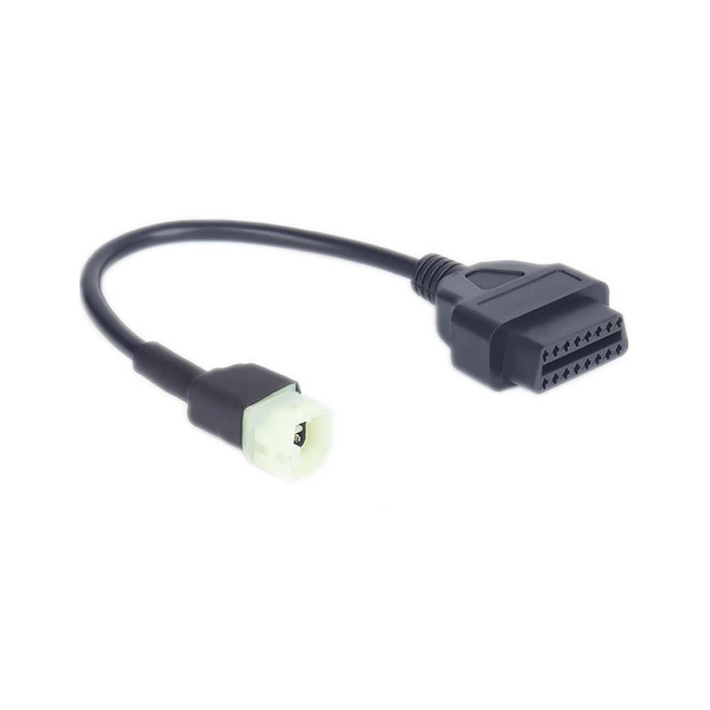 ☾Motobike OBD2 Connector Motorcycle ForHONDA 4/6Pin K+CAN Cable Car ...