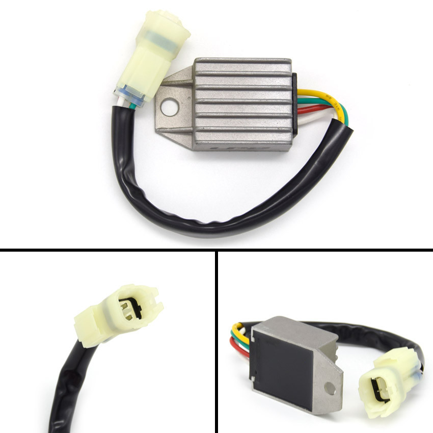 ☑Voltage Regulator Rectifier For Kymco Mongoose 90 70 50 2X4 Rear Drum ...