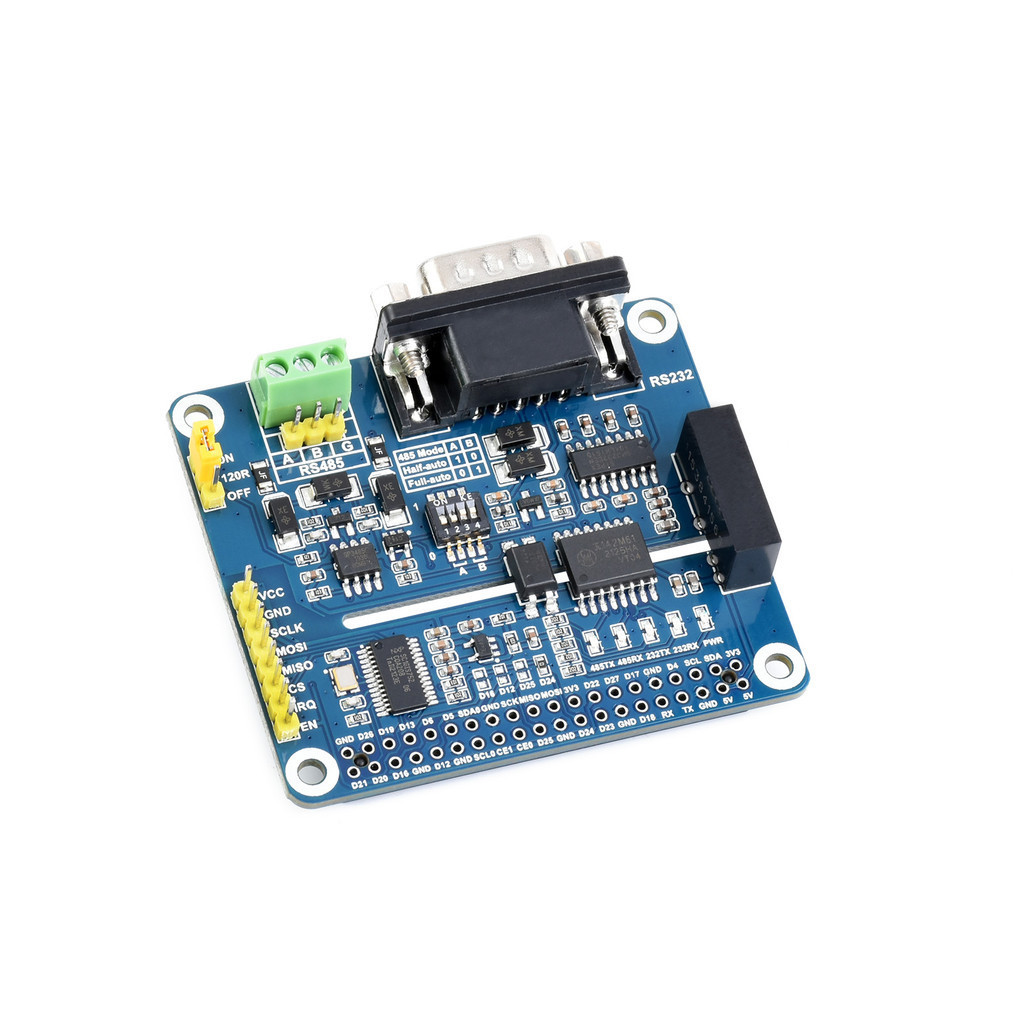 RS485 RS232 HAT,Isolated RS485 RS232 Expansion HAT For Raspberry Pi ...