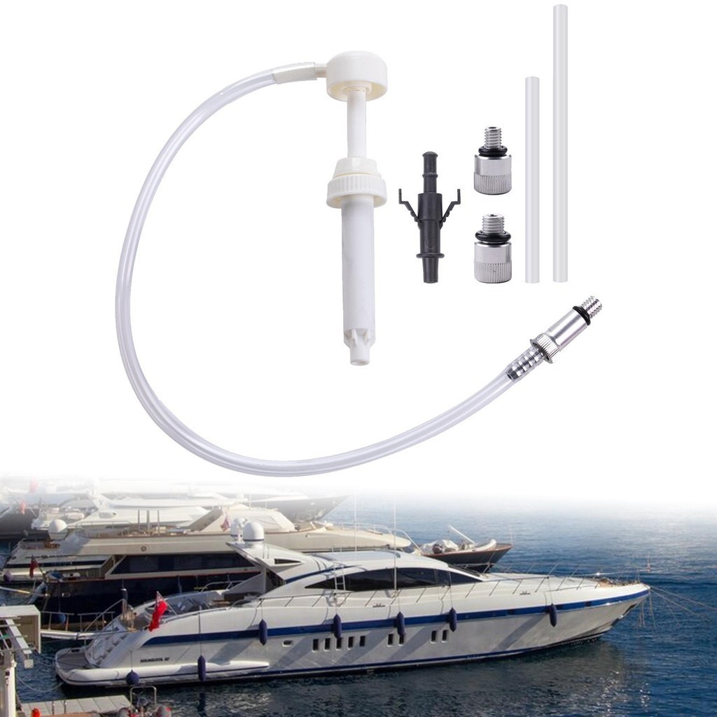 Lower Unit Gear Oil Pump Set for Most Marine Boat Outboard Motors Fluid ...