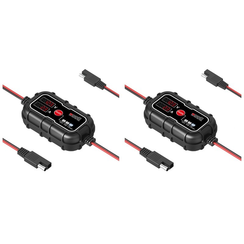 ☂2X Solar Panel Controller Smart 10A MPPT Charge Controller 10 Amp 12 ...