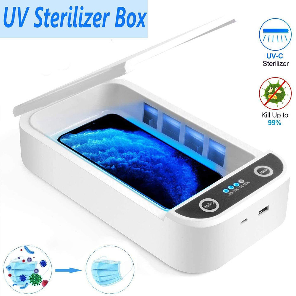 ⚡Portable UV Sterilizer Box UV Disinfection Box Makeup Brush Manicure ...