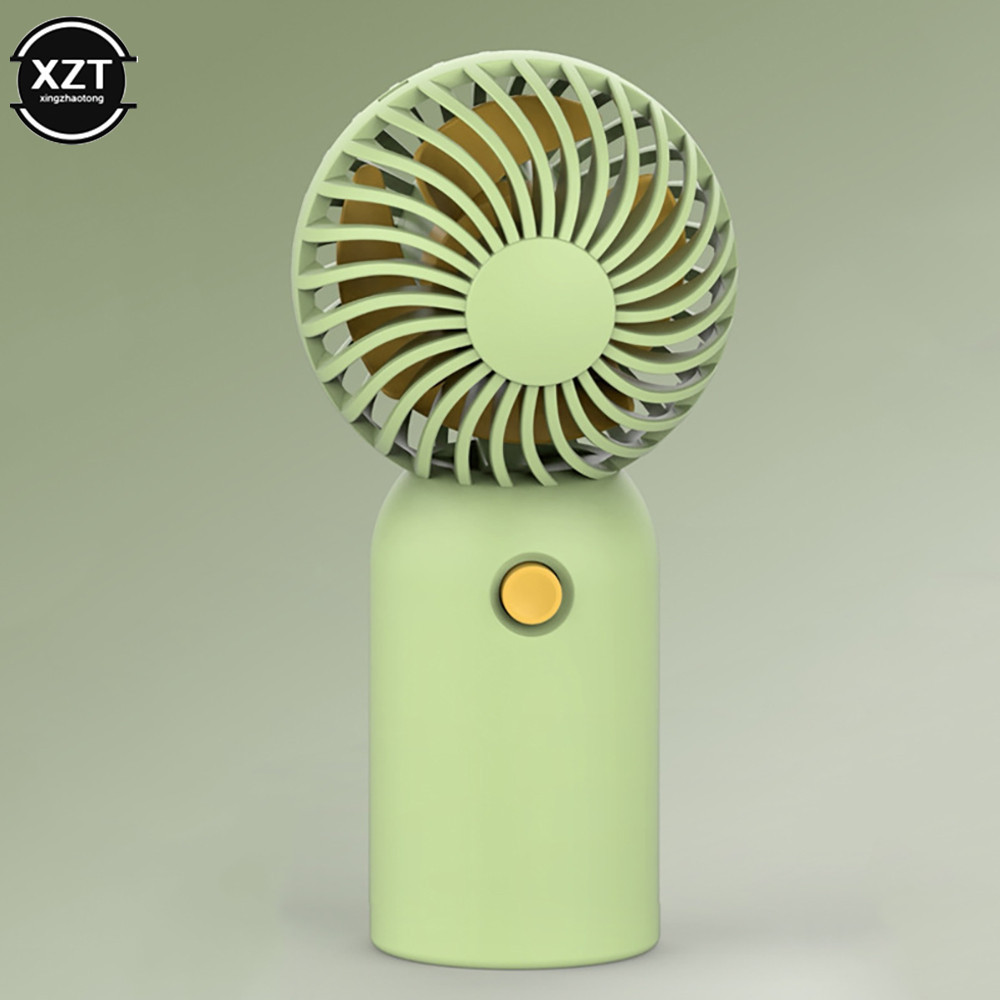 Portable Mini Desktop Style Air-cooled fan Handheld USB Rechargeable ...