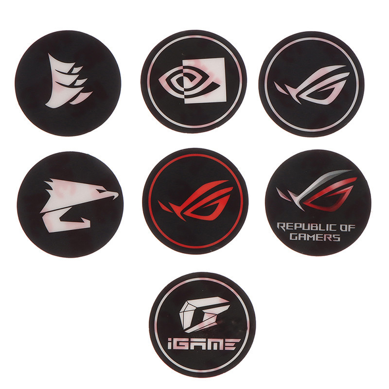 Computer Host Fan Sticker Exhaust Fans Label Chassis Fan Stickers ...