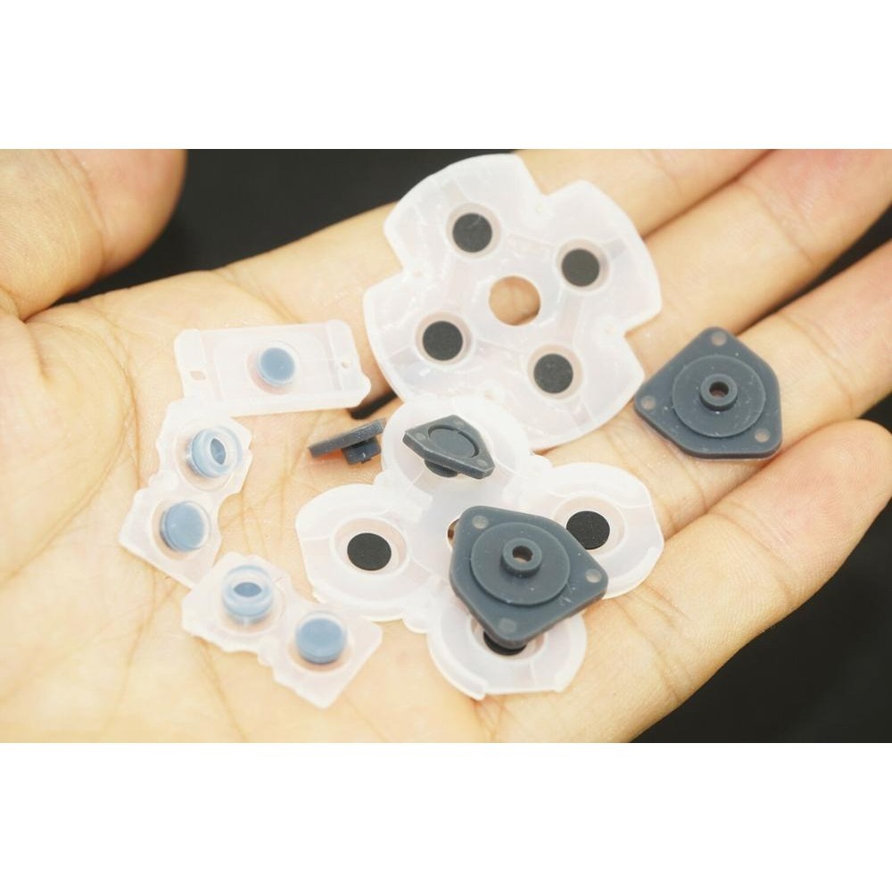 ☾Rubber Conductive Button Pad for PS4 Wireless Controller Games ...