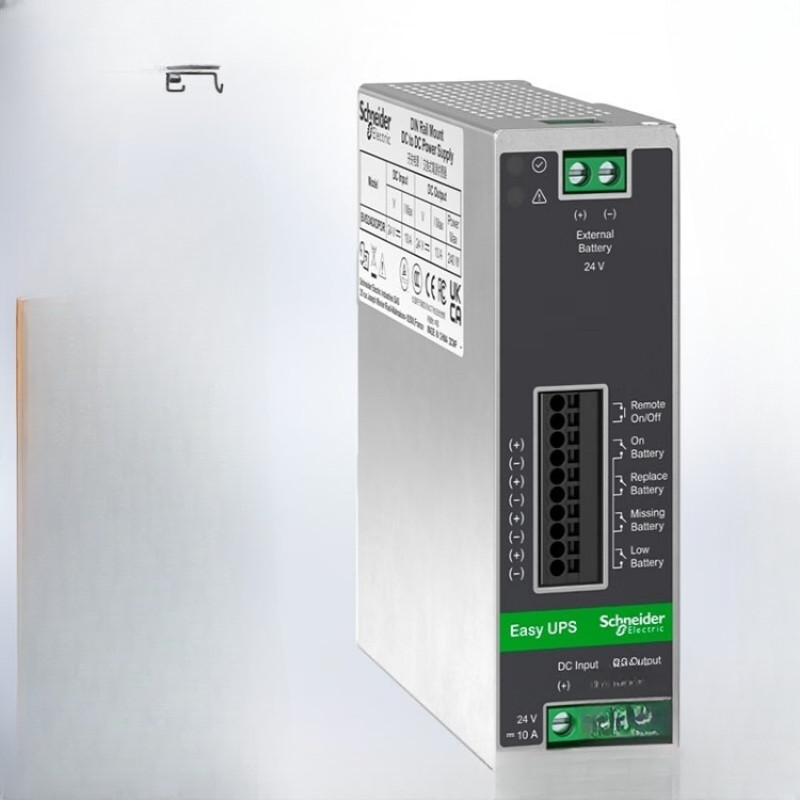 ♣24V DC UPS power supply 240W/480W DIN rail installation industrial ...