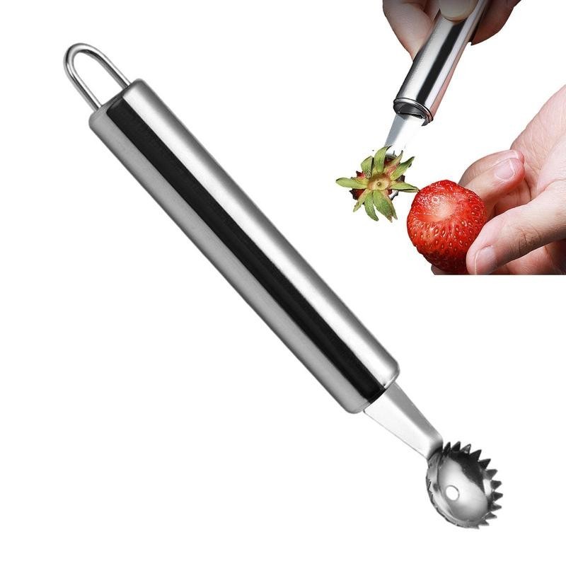 ღ1Pc Tomato Corer Remover Strawberry Huller Metal Tomato Stalks Fruit ...