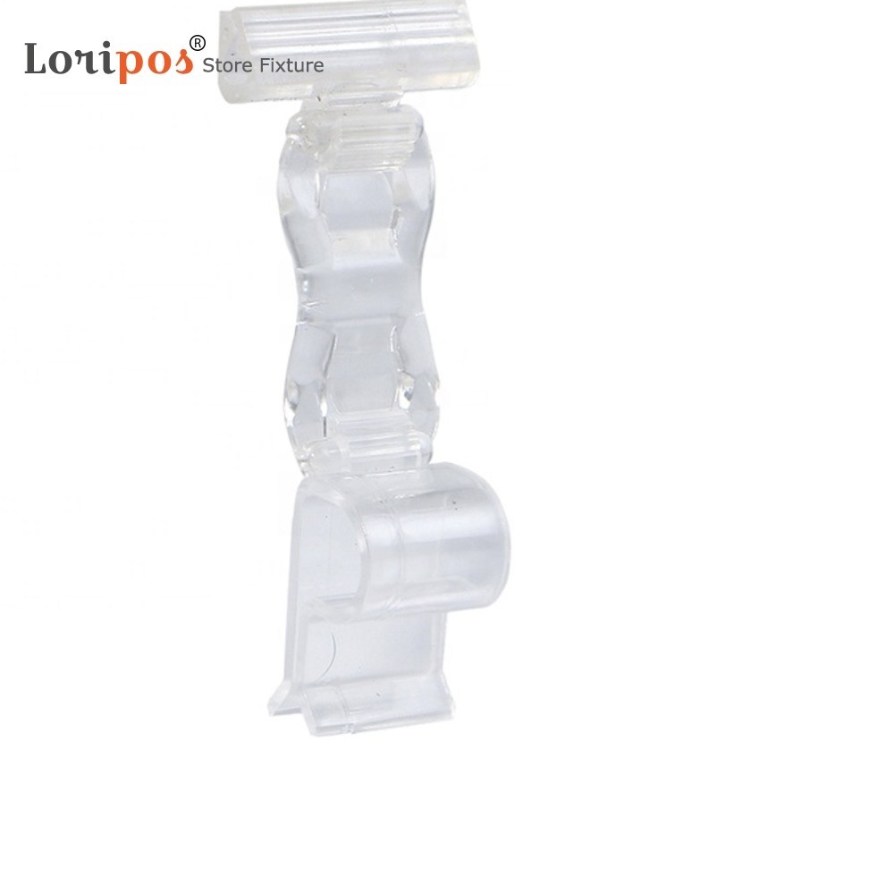 Rotatable Direction Pop Clips Transparent Double Clamps Tag Clip Label ...