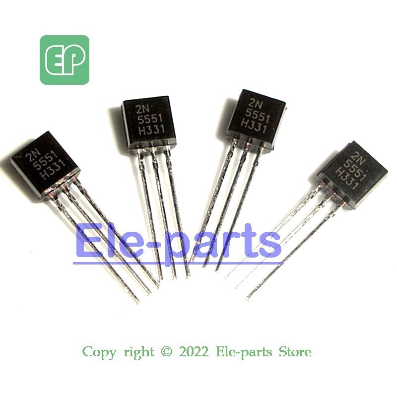 ღ500 PCS 2N5551 TO-92 General Purpose High Voltage Switching NPN ...