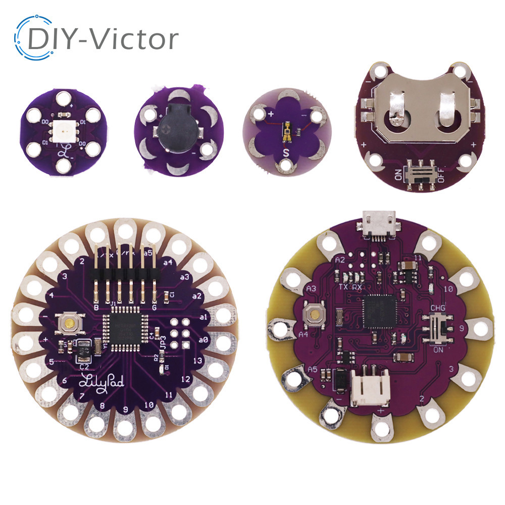 ♦atmega32u4 Atmega328p Lilypad 328 For Arduino Diy Kit Micro Usb
