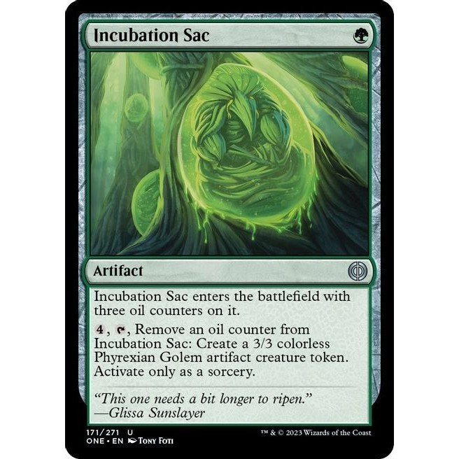 Incubation Sac - Magic The Gathering (MTG) | Shopee Philippines