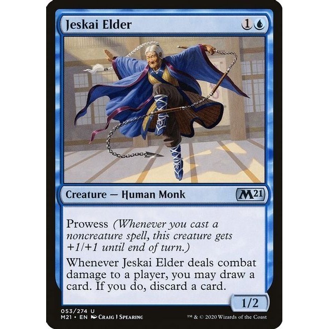 Jeskai Elder - Magic The Gathering (MTG) | Shopee Philippines
