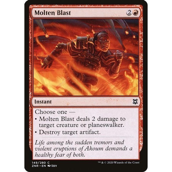 Molten Blast - Magic The Gathering (MTG) | Shopee Philippines