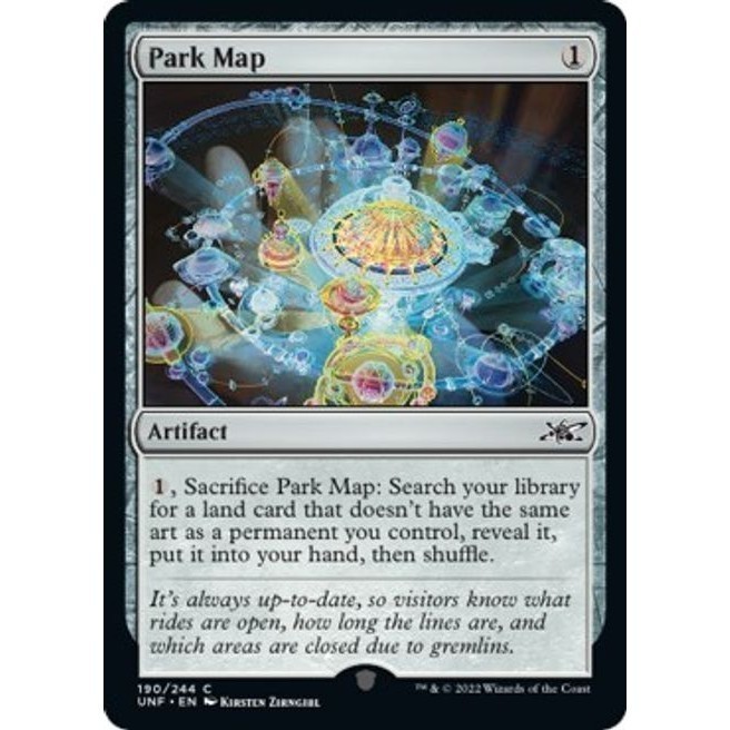 Park Map - Magic The Gathering (MTG) | Shopee Philippines