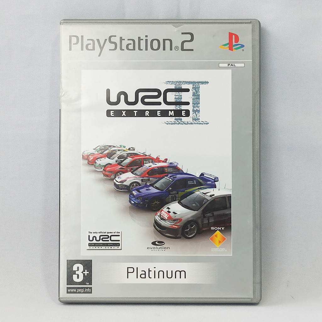 WRC II Extreme PS2 PlayStation 2 Video Game - PAL REGION ONLY | Shopee ...
