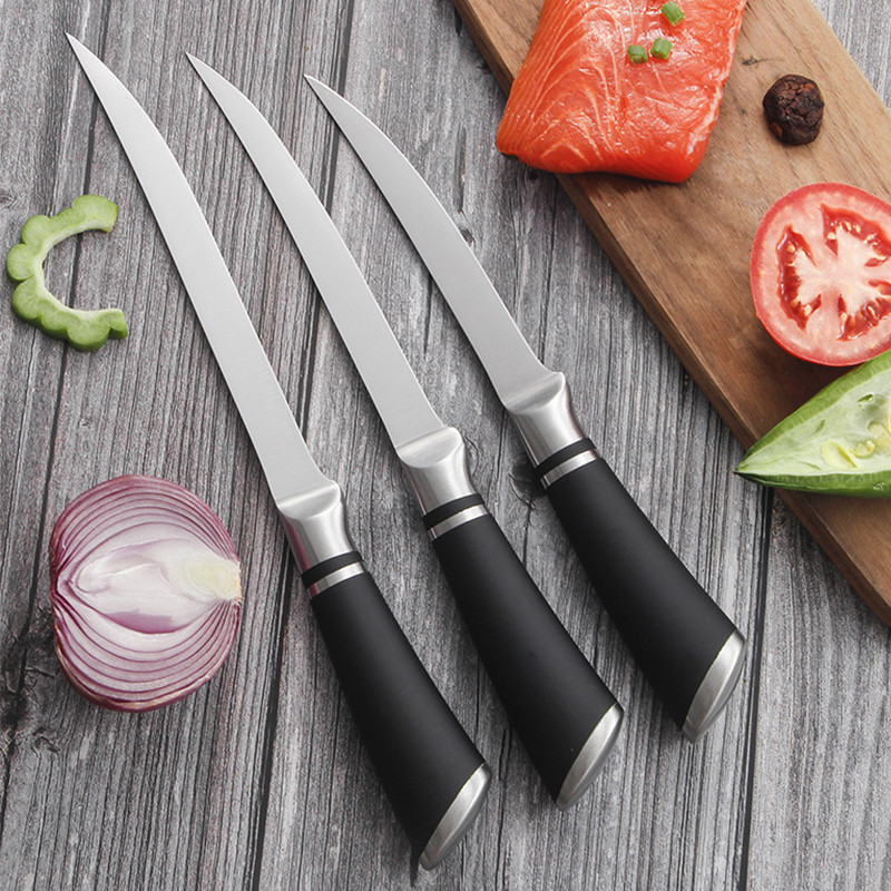 Professional Stainless Steel Kitchen Boning Knife Sharp Chef ...