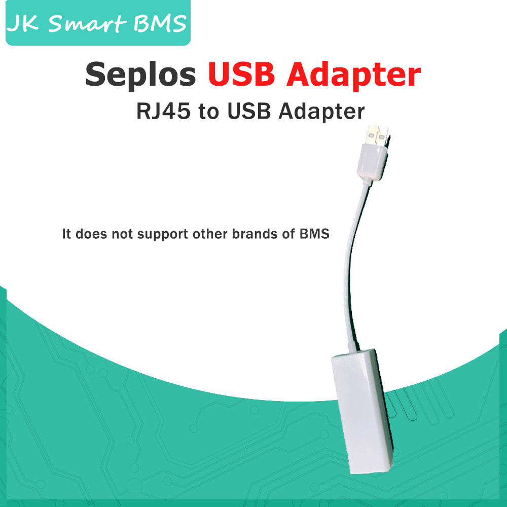 Seplos RJ45 to USB Adapter Connect RS485 Converter BMS Battery ...