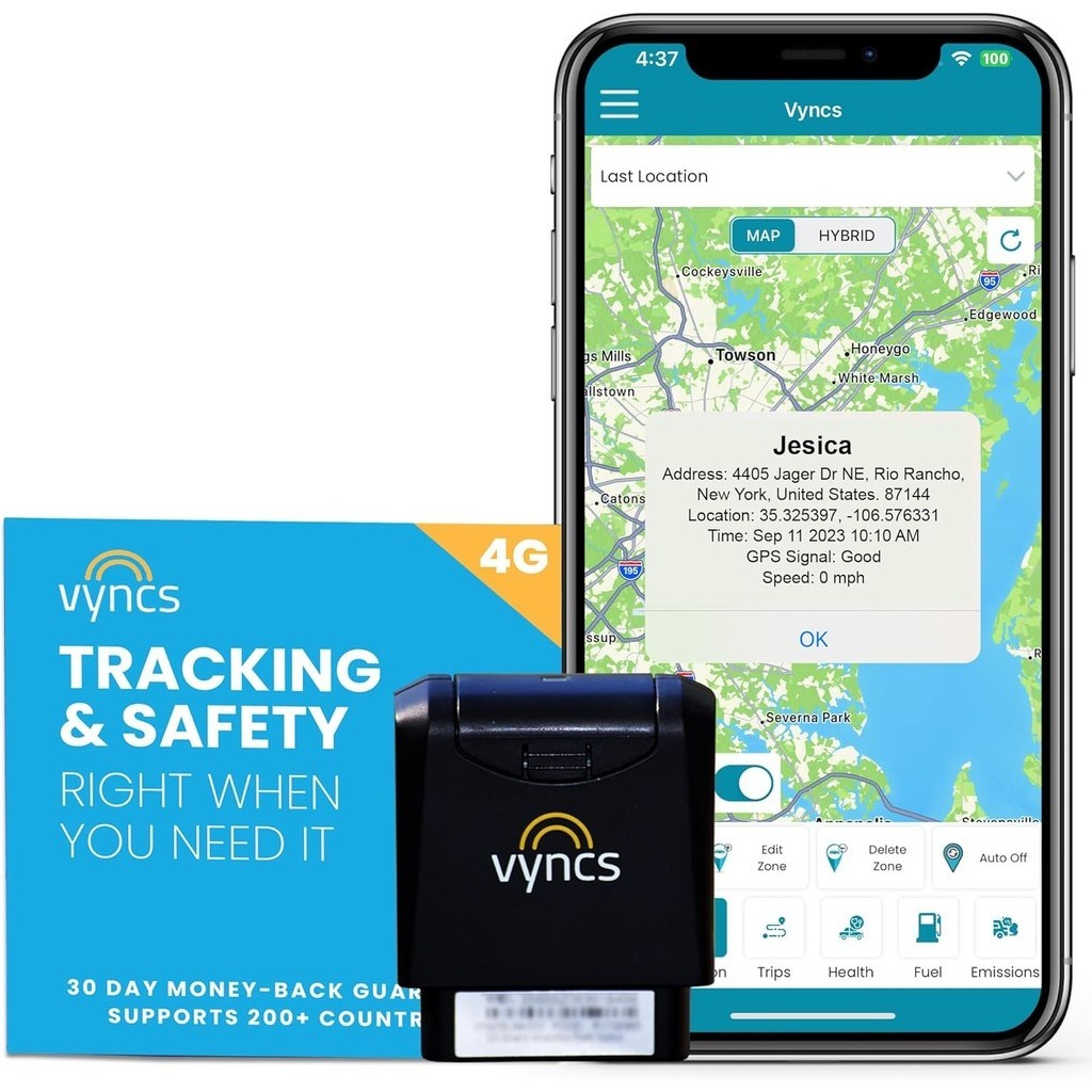 ♚4G No Monthly Fee 60 Seconds GPS, Live Map, OBD GPS Tracker for Cars ...