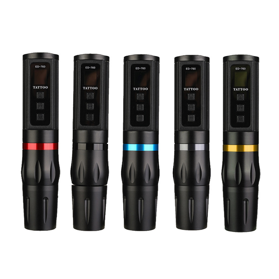 1 Set Rechargeable Wireless Tattoo Pen Machine Rotary Rocket Motor ...