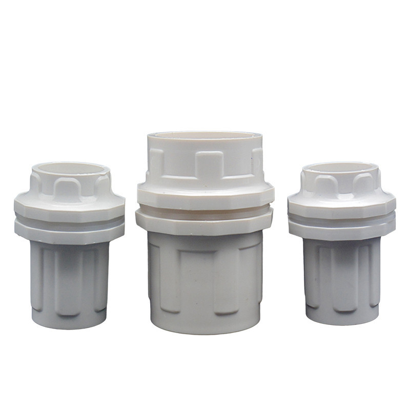 ☁Fish Tank Upper and Lower Water Joints Pvc Pipe Fittings with Aquarium ...
