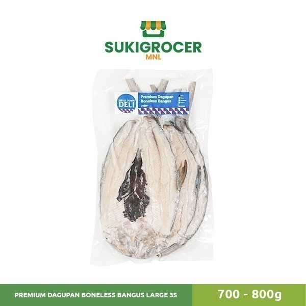 Premium Dagupan Boneless Bangus Large 3s 700-800g | Shopee Philippines
