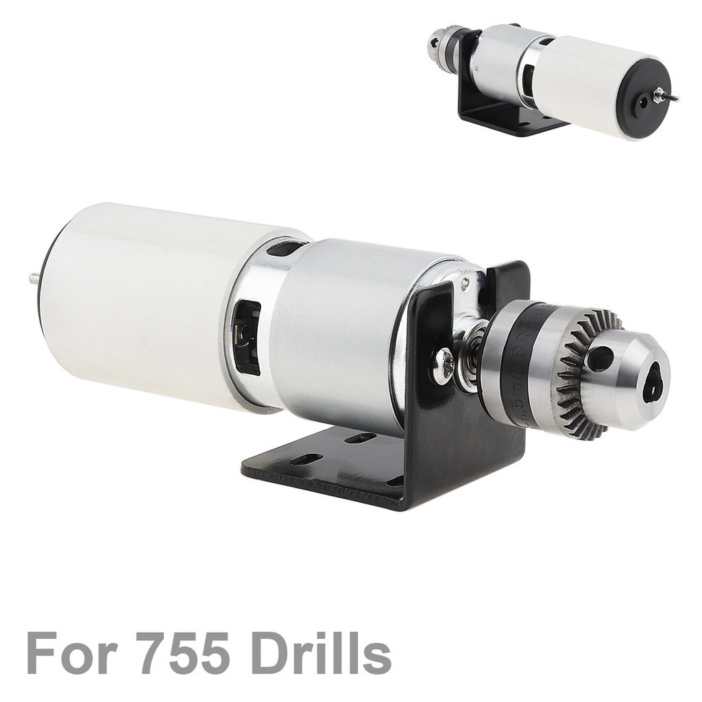 775 Motor 12-24V Table Drill Positive Inversion Lathe Press Motor with ...