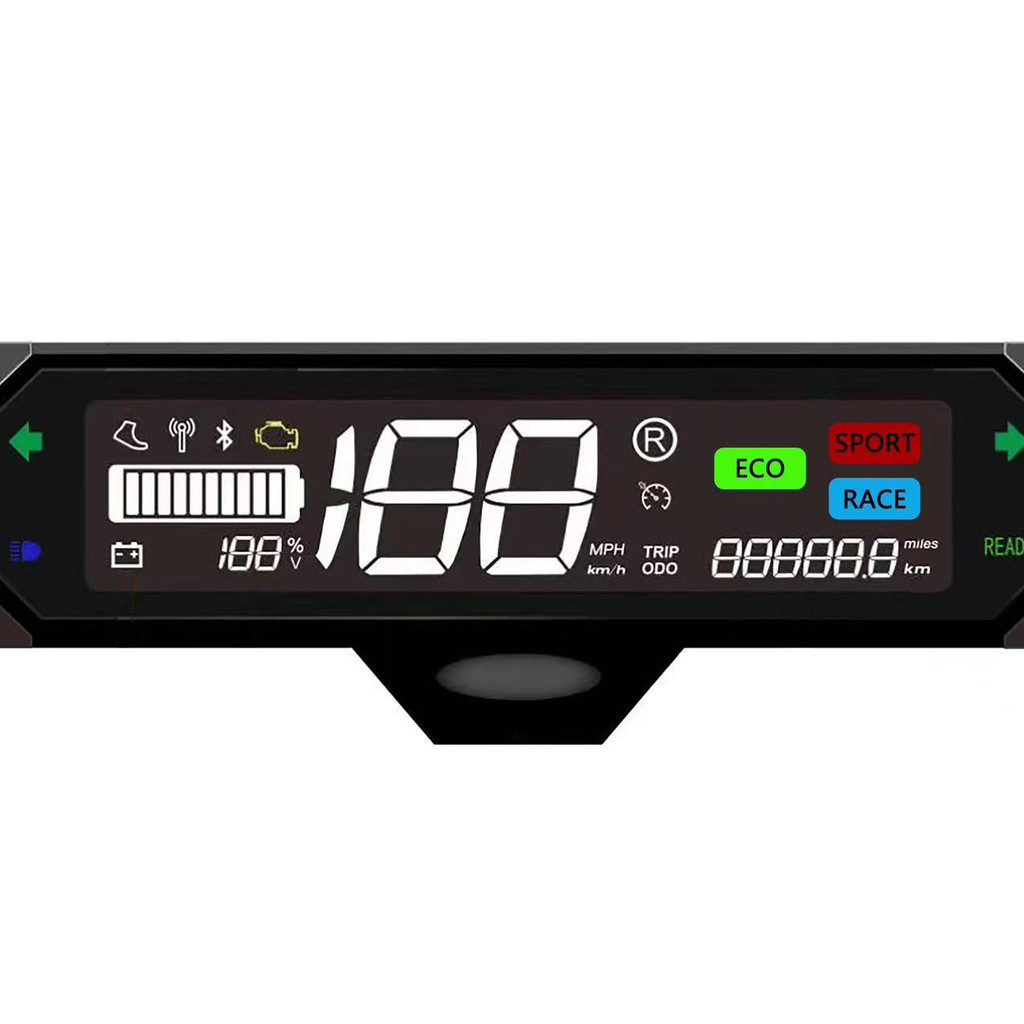 New Electric Vehicle Instrument Led Display Real-time Voltage Electric ...