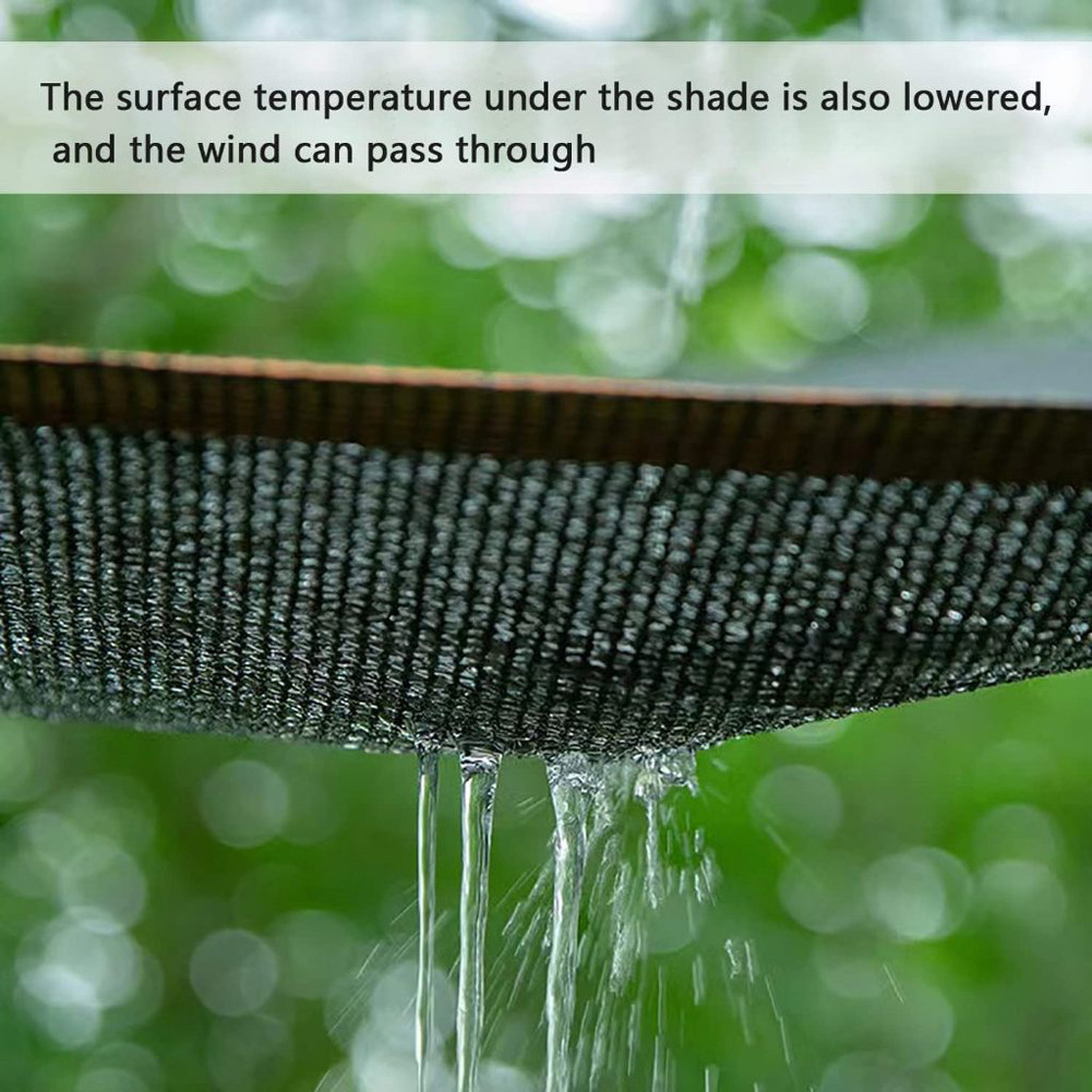 Garden Sunblock Shade Cloth with Grommets Sunblock Shade Mesh Tarp 50% ...