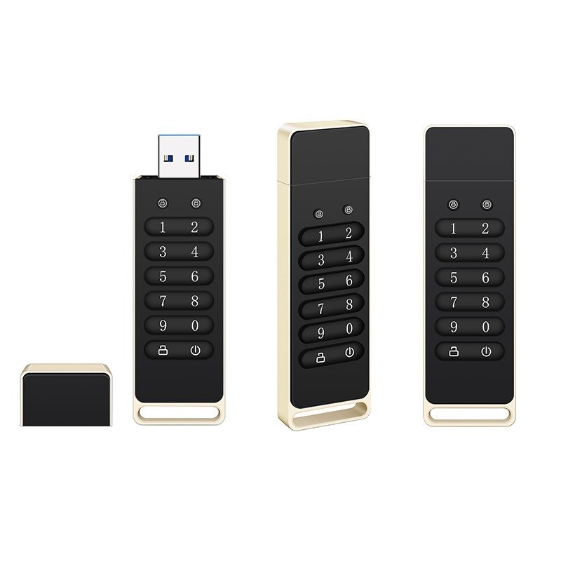 ️Secure USB Drive, Encrypted USB Flash Drive Hardware Password Memory ...