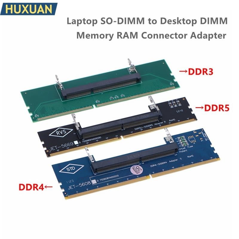 ♝new Ddr3 Ddr4 Ddr5 Laptop To Desktop Memory Adapter Card So Dimm To Pc Dimm Ddr3 Ddr4 Ddr5 Memo 