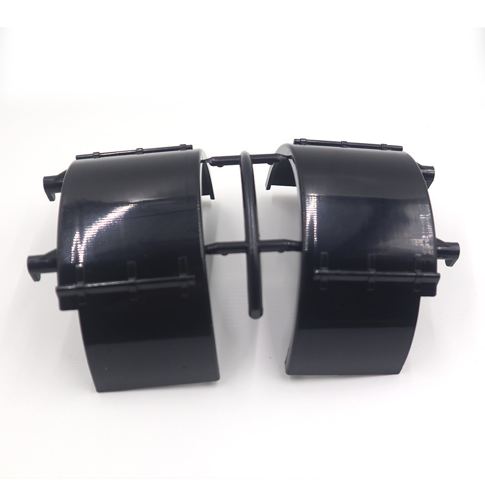 ☂1 Pair Plastic Three-axle Container Truck Rear Fenders for 1/14 Tamiya ...