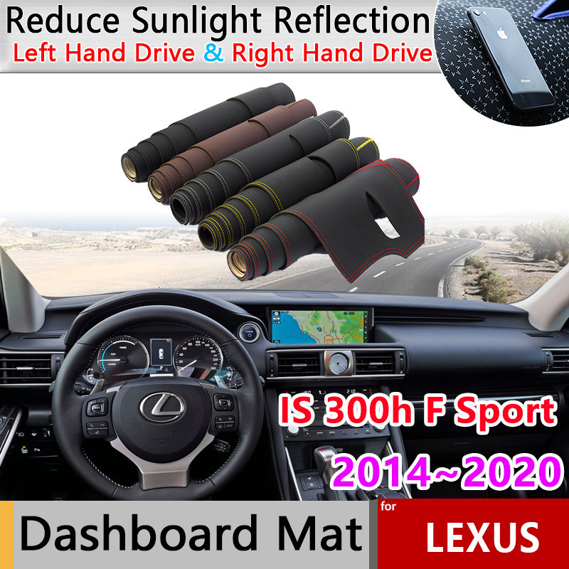 ☍Dashboard Cover Board Mat Carpet Pad for Lexus IS 300h F Sport XE30 ...
