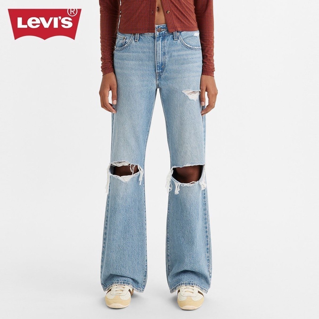 Levi's® Women's Baggy Bootcut Jeans A3495-0002 | Shopee Philippines